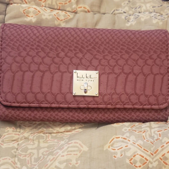 Nicole Miller | Bags | Nicole Miller Brand New Beautiful Long Wallet ...
